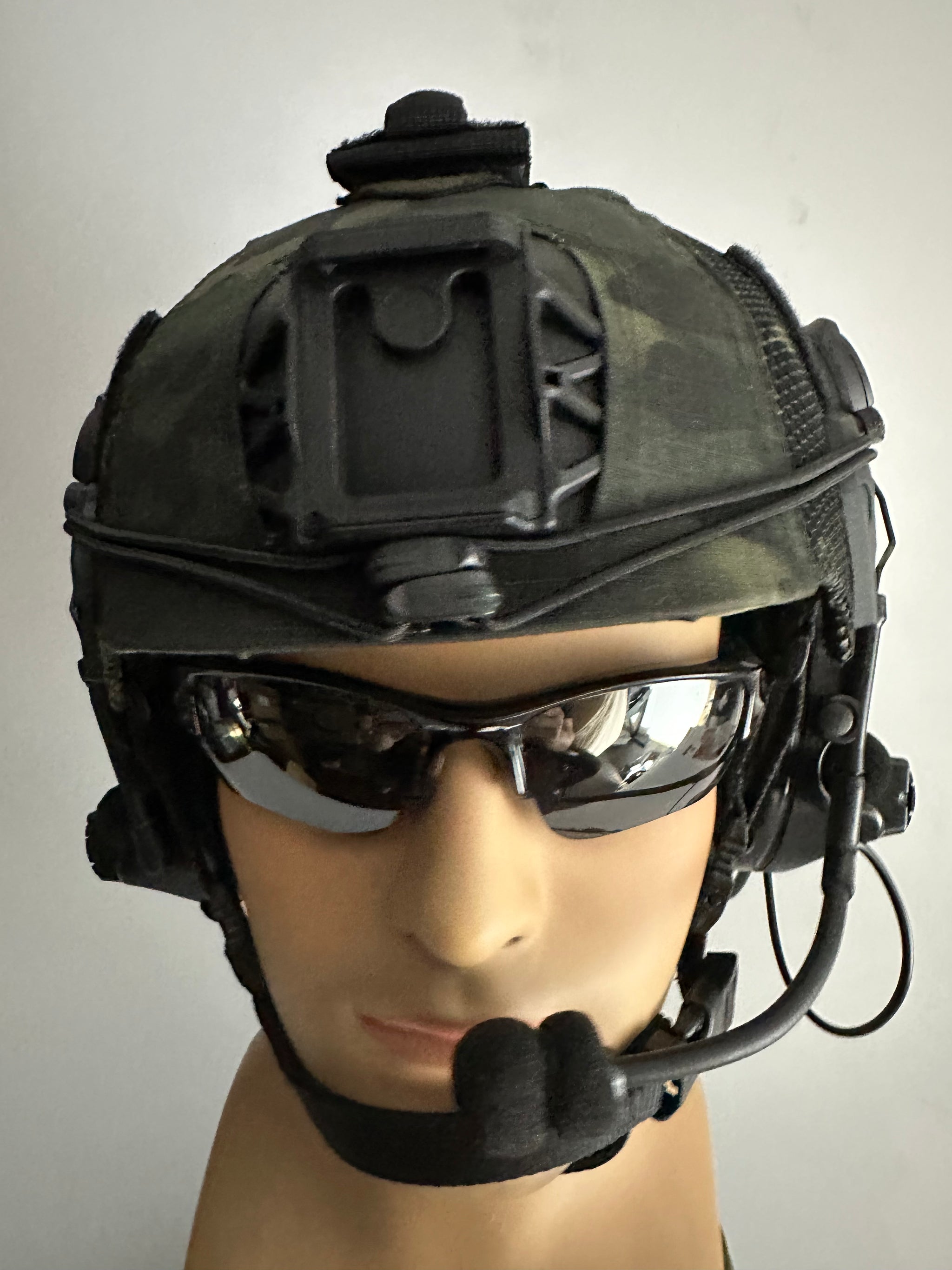 FMA Exfil Helmet with COMTAC Headset airsoft Seal Team helmet Multicam ...