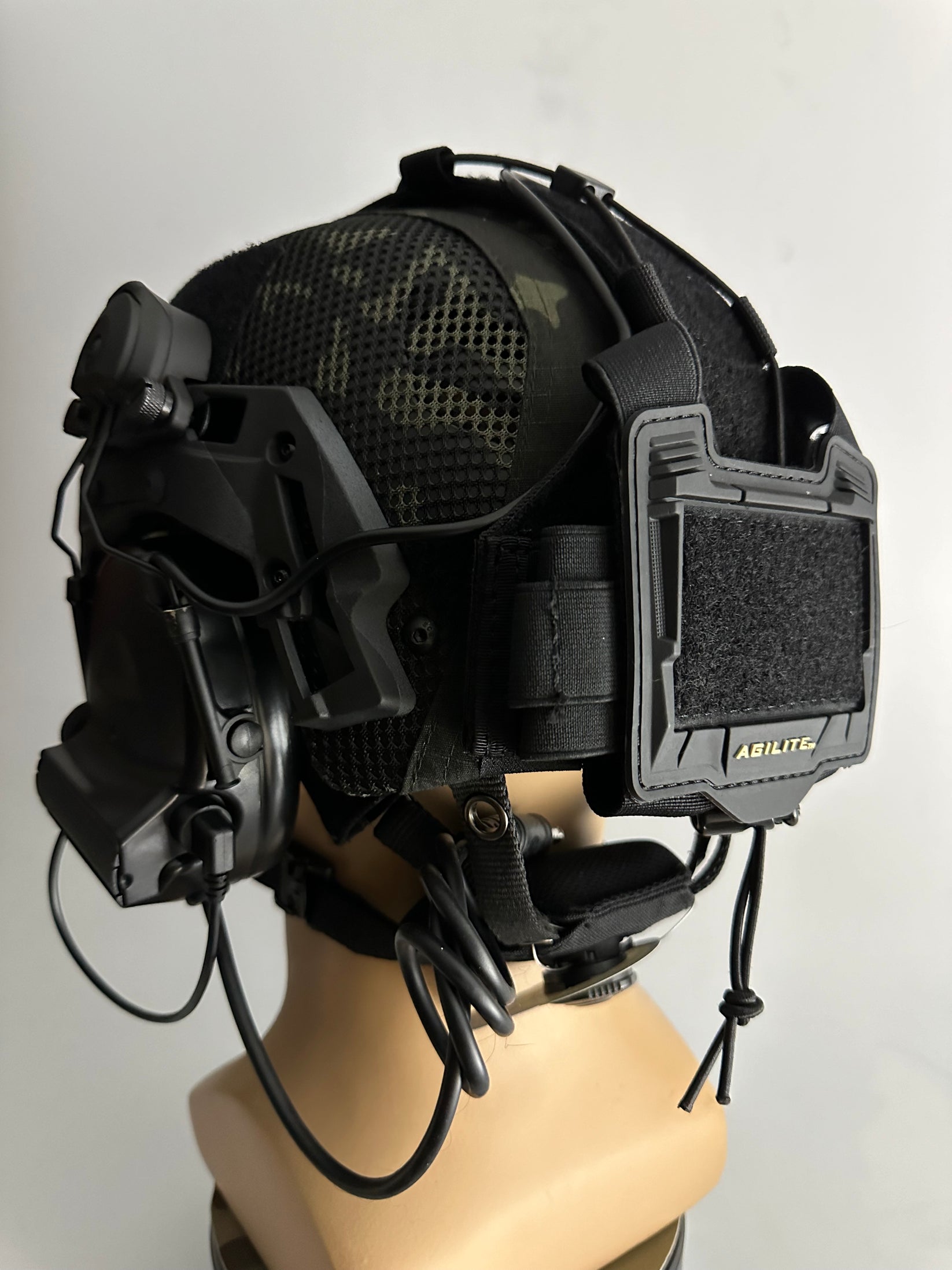 FMA Exfil Helmet with COMTAC Headset airsoft Seal Team helmet Multicam ...