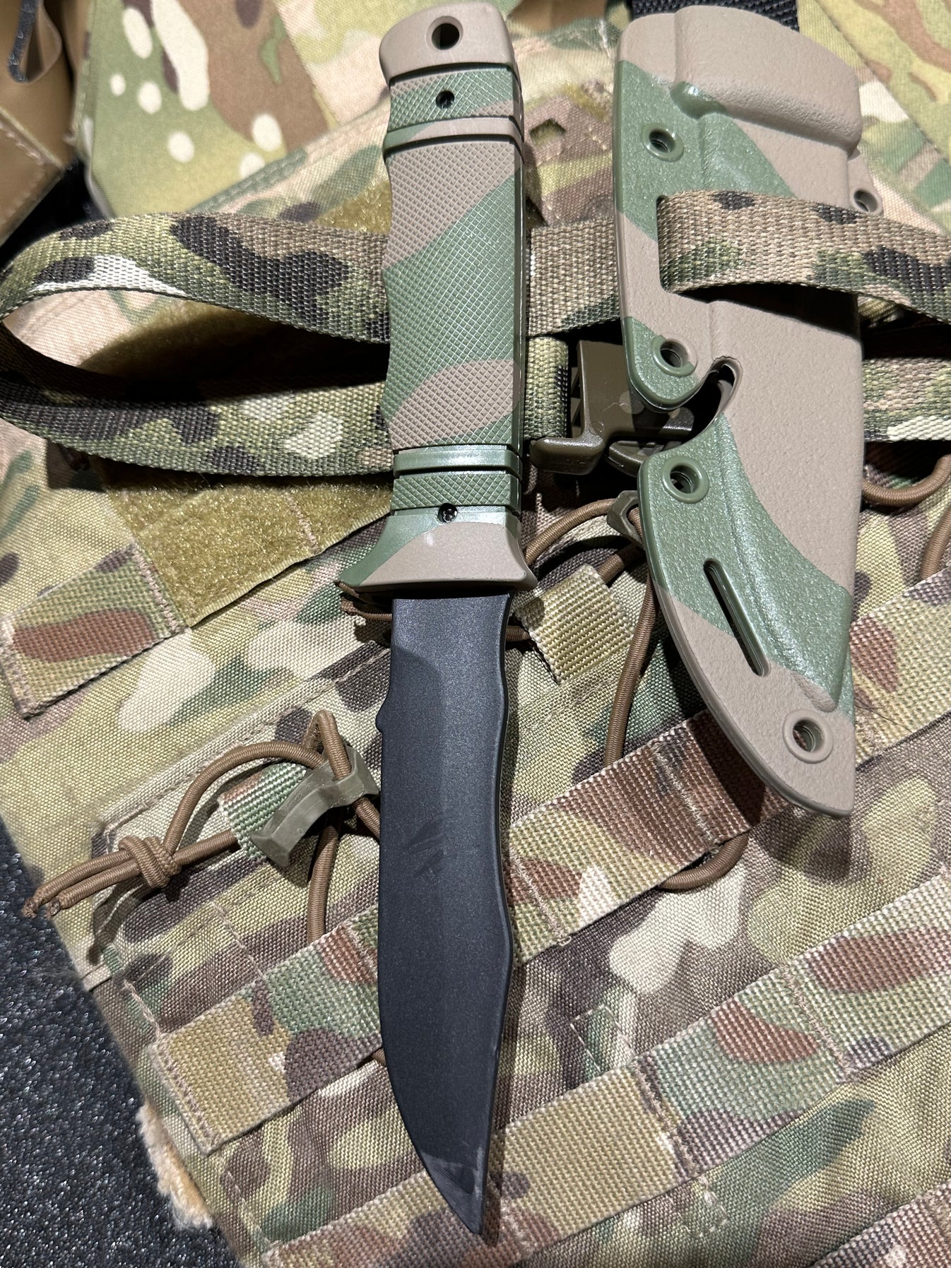 Custom SEAL Pup Elite Rubber Airsoft version Rubber Knife – HIG OPERATOR