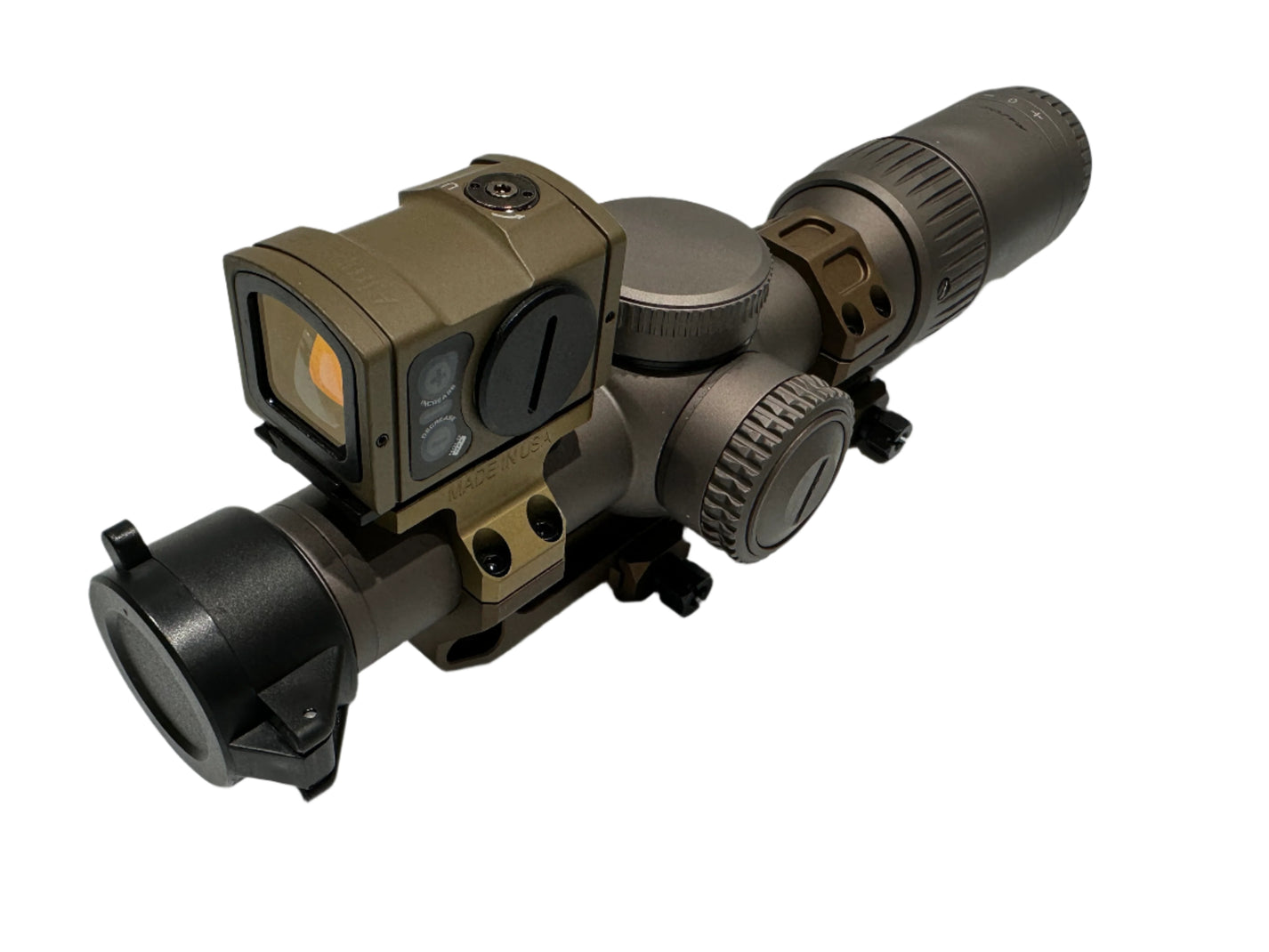 Latest Airsoft British Army Rifle Scope 1-6x24 LPVO with Red Dot sight ...