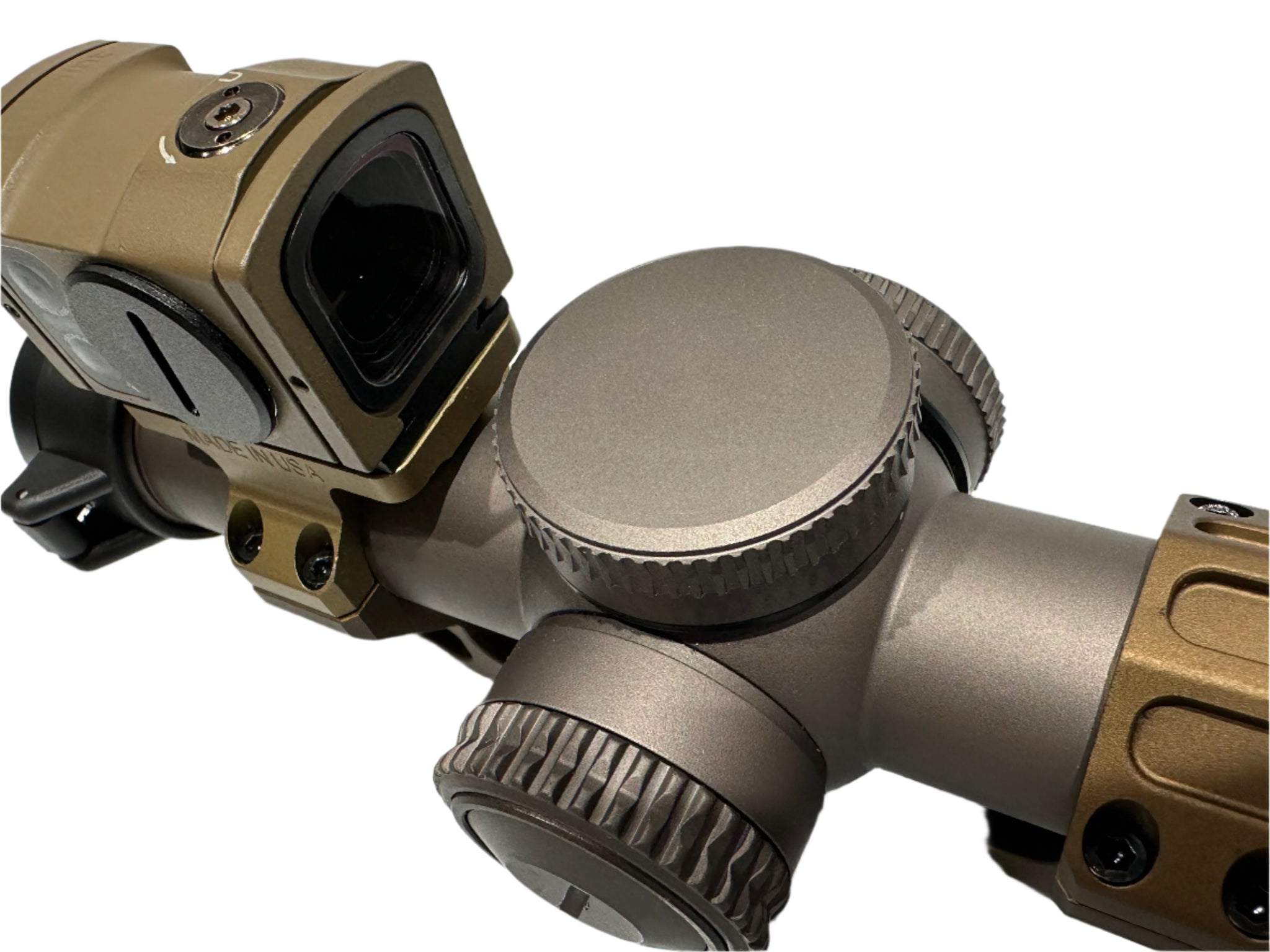 Latest Airsoft British Army Rifle Scope 1-6x24 LPVO with Red Dot sight ...