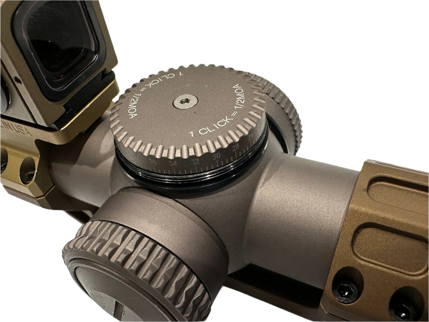 Latest Airsoft British Army Rifle Scope 1-6x24 LPVO with Red Dot sight ...