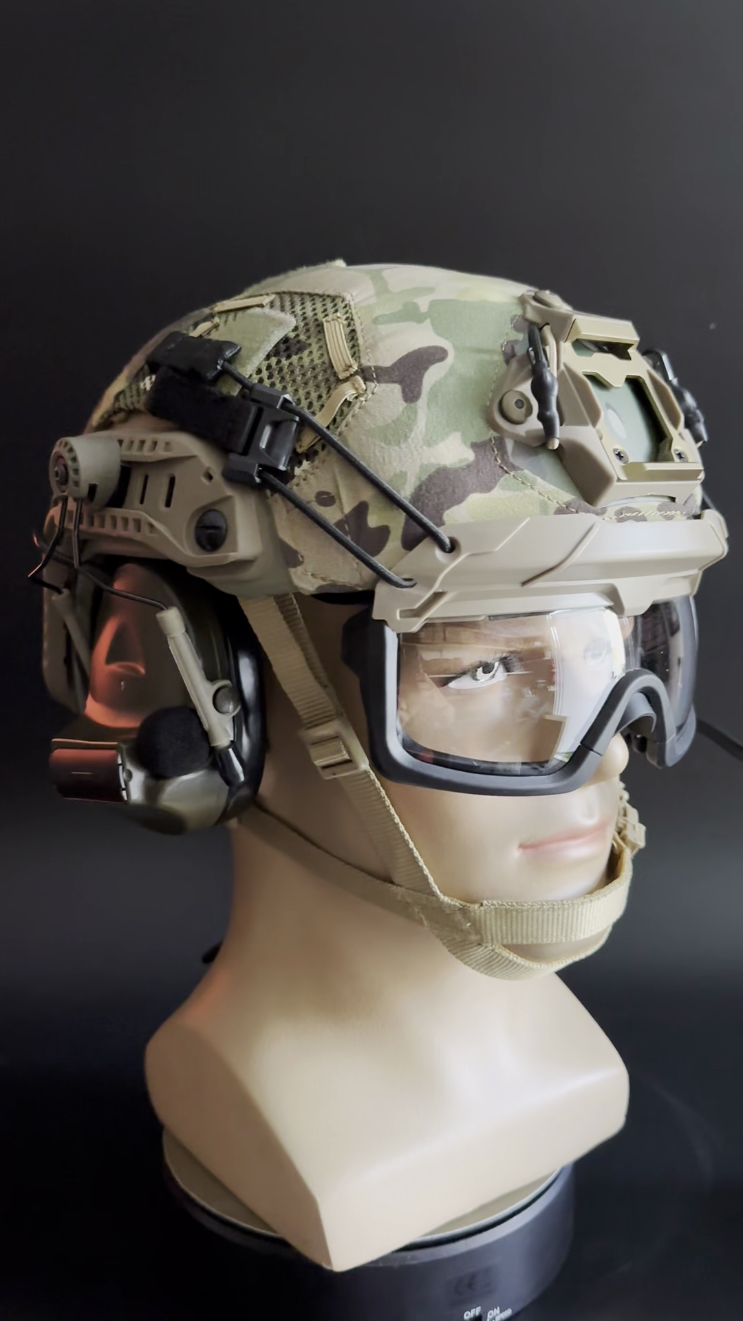 Super high cut Fast helmet complete. – HIG OPERATOR