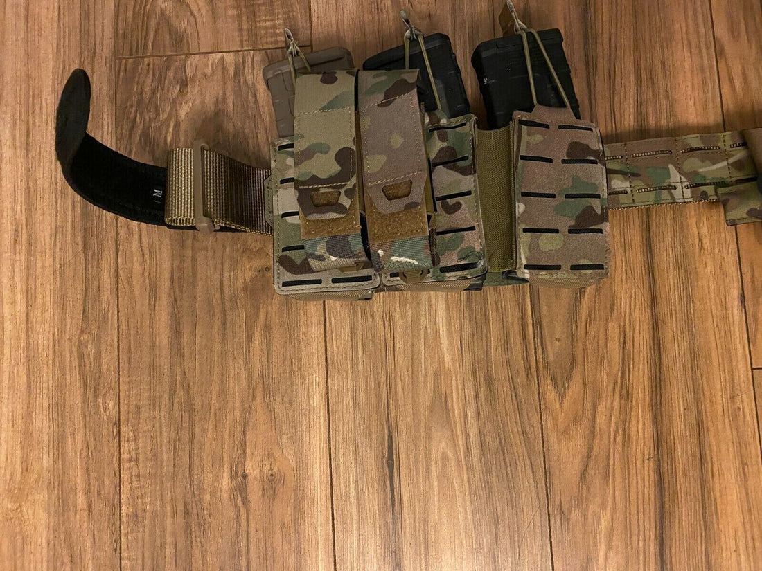 Gunfighter Belt laser cut shooters belt rig – HIG OPERATOR